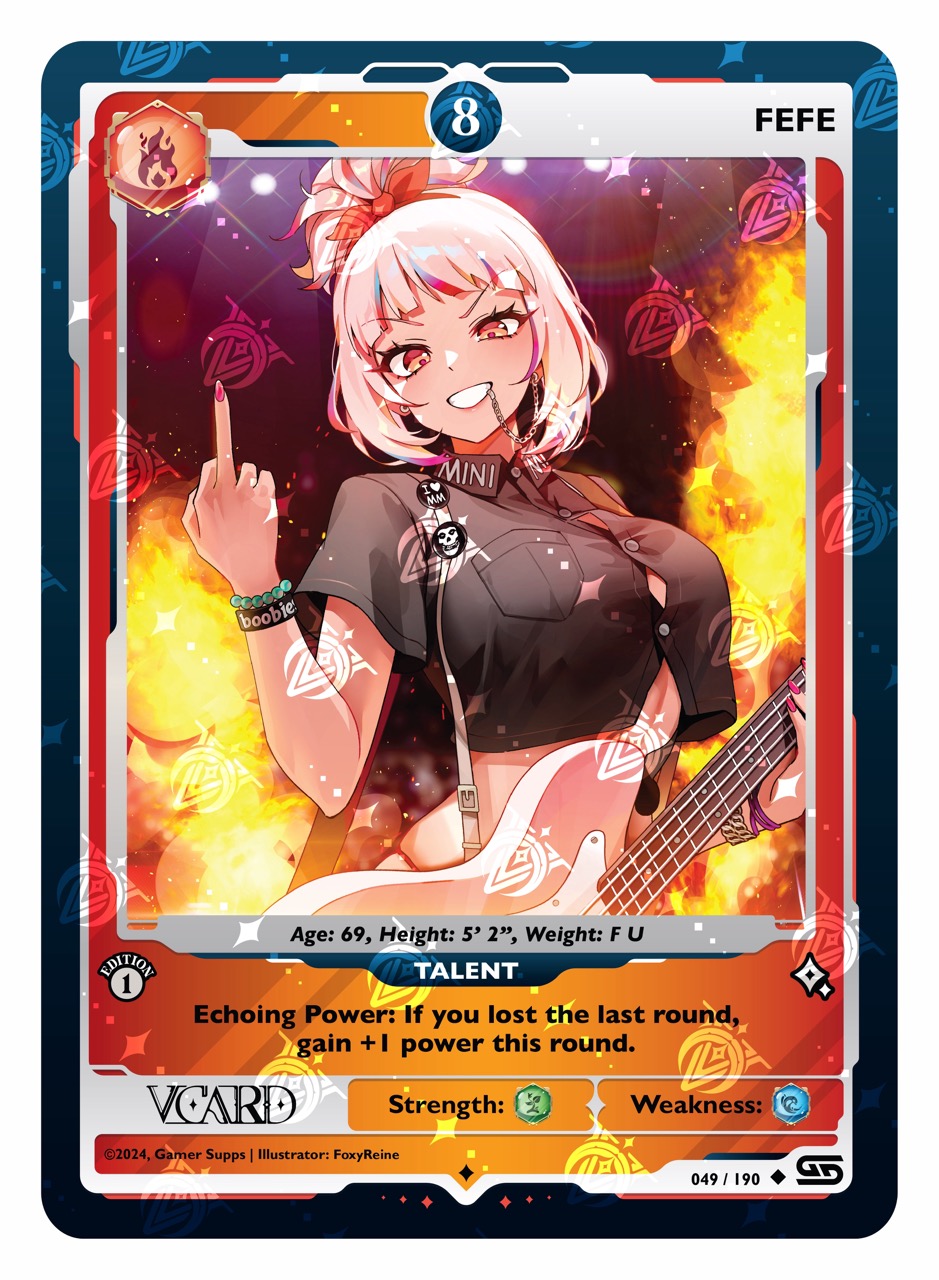 VCard Trading Card Game